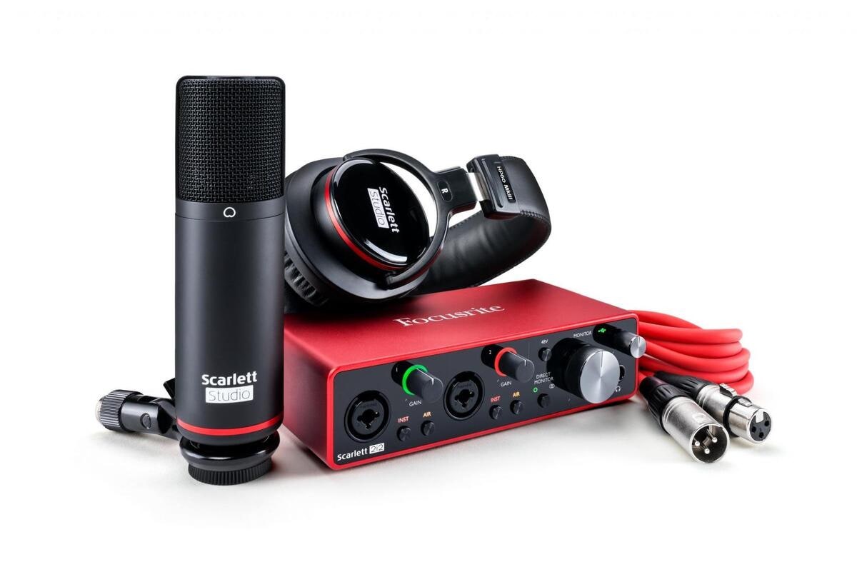 B FOCUSRITE SCARLETT 2I2 4G PA
